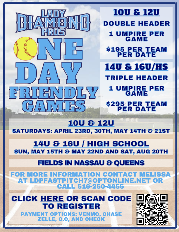 Tournaments – Lady Diamond Pros